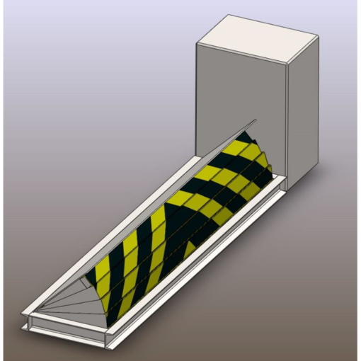 GUARD Electromechanical surface mount road blocker