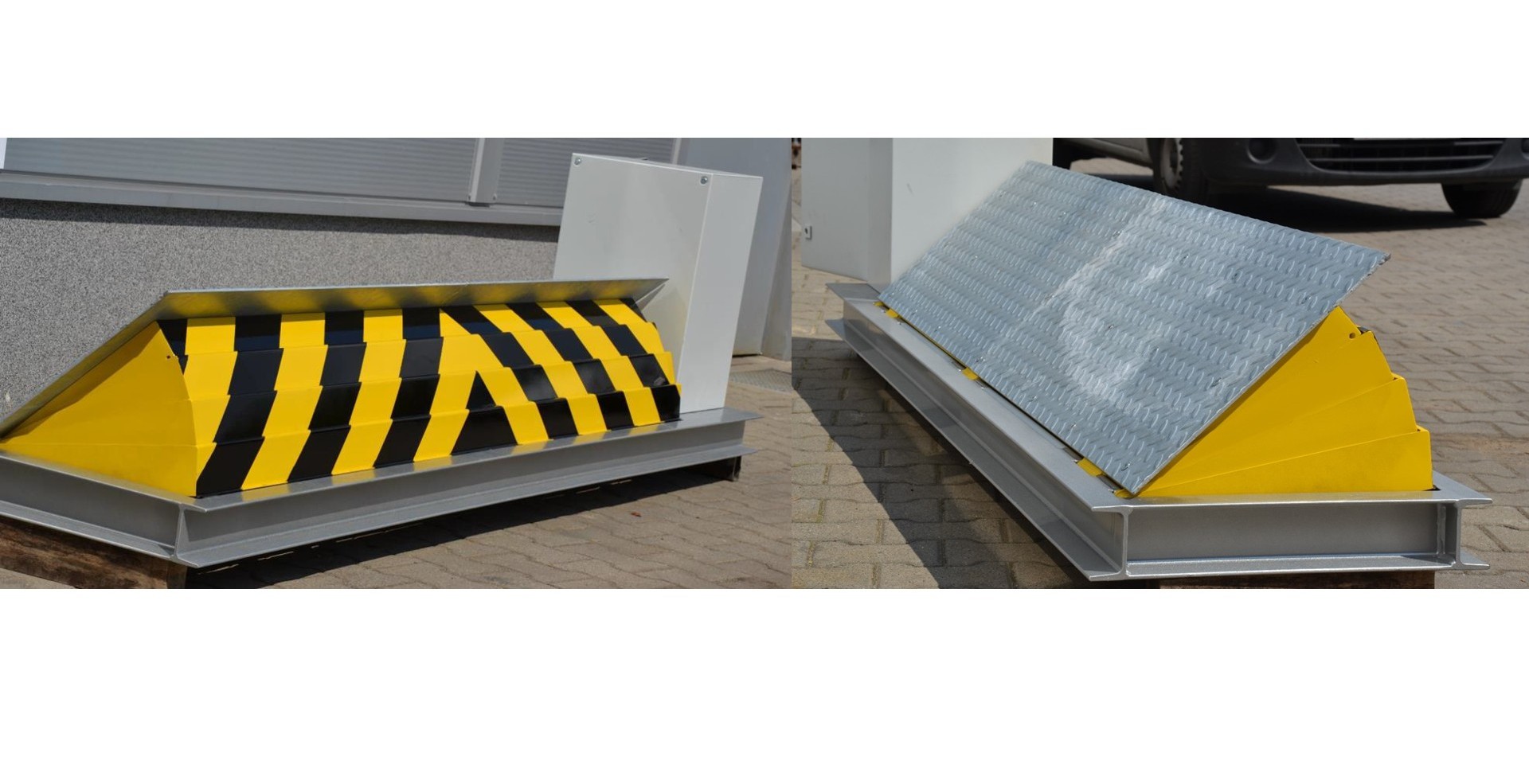 GUARD Electromechanical surface mount road blocker