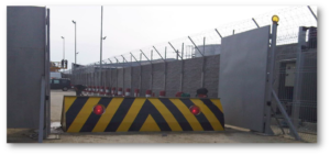 Road Blocker Hydraulic Customized crash rated K12, PAS 68, K8